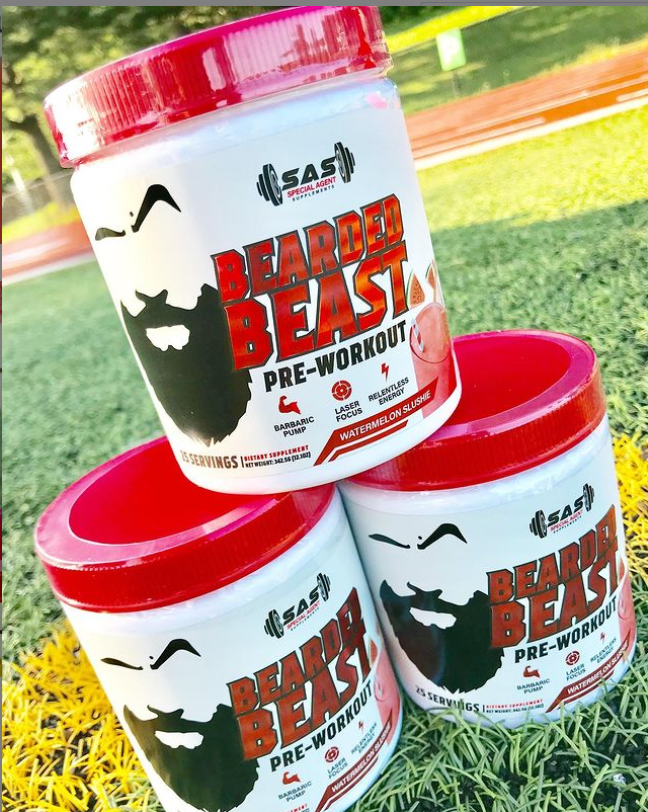Bearded Beast Pre-Workout – Premiere Phitness Clothing